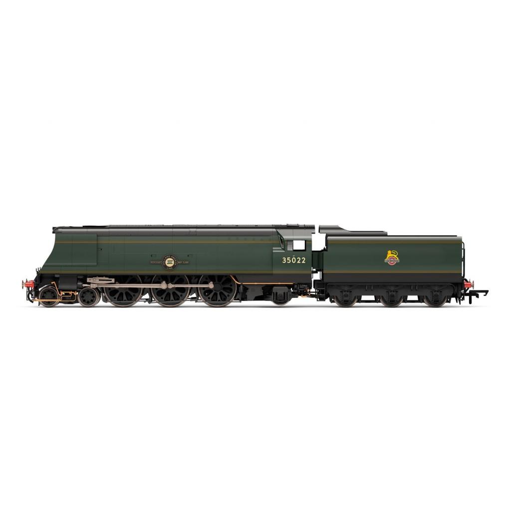 R3716 Br, Merchant Navy Class, 4-6-2, 35022 'Holland America Line ...